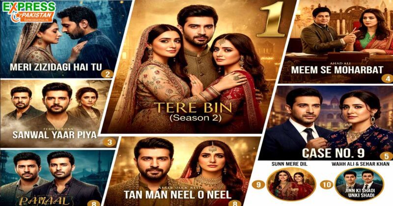Top 10 Pakistani TV Dramas 2025: Highest Rated Hits